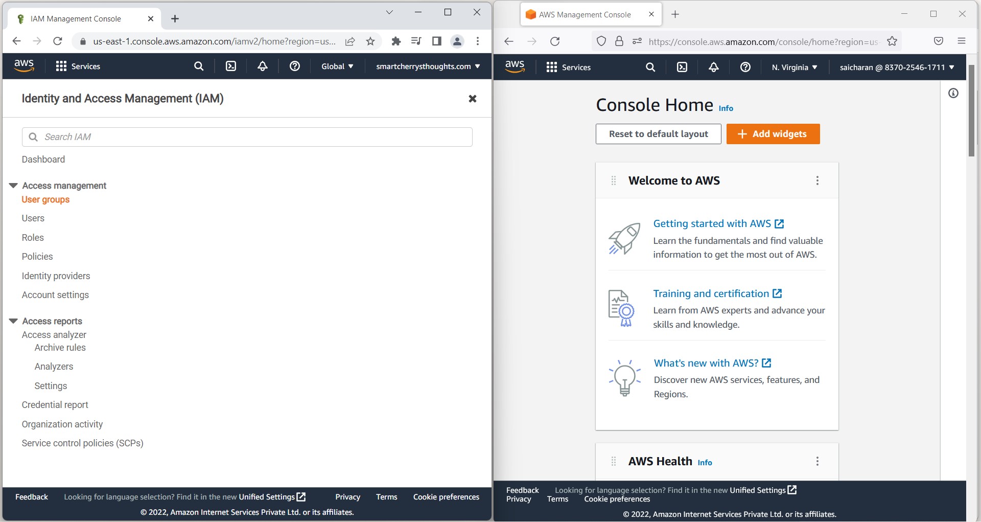 4) IAM Policies Hands On- AWS Certified Solutions Architect Associate Course SAA-C02- Section 1 ...