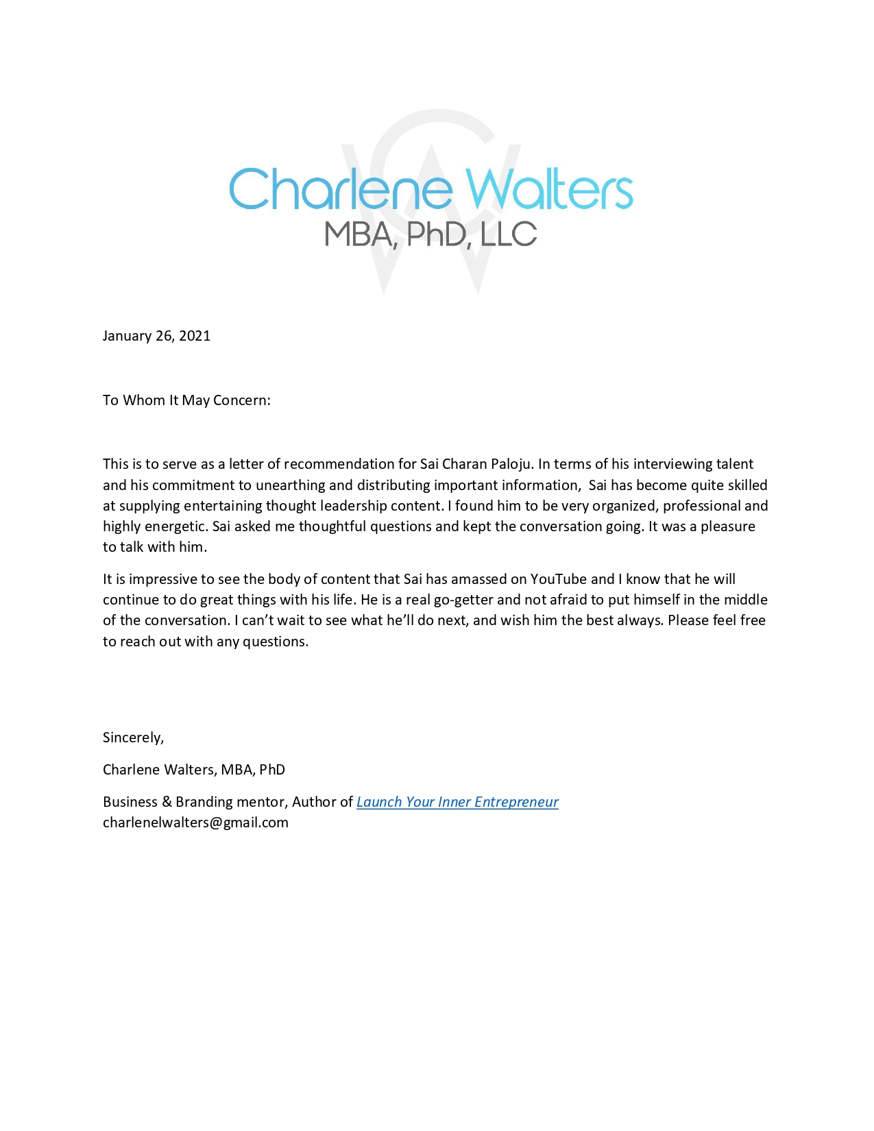 Global Recognition Awards Achievements Rewards Sai Charan Paloju Smart Cherrys Thoughts