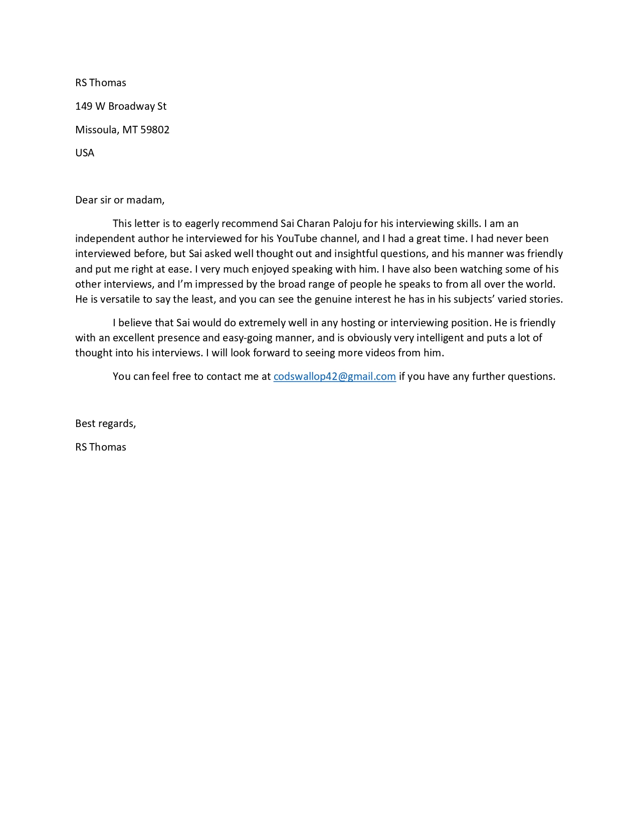 Global Recognition Awards Achievements Rewards Sai Charan Paloju Smart Cherrys Thoughts